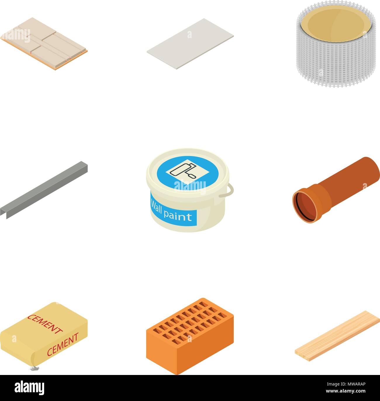 Road construction plant machinery Stock Vector Images - Alamy