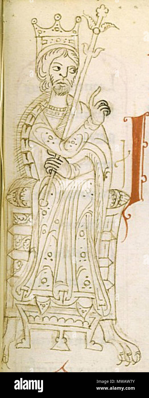 . English: Charles the Bald . 12th century. Unknown 122 Charles Bald ...
