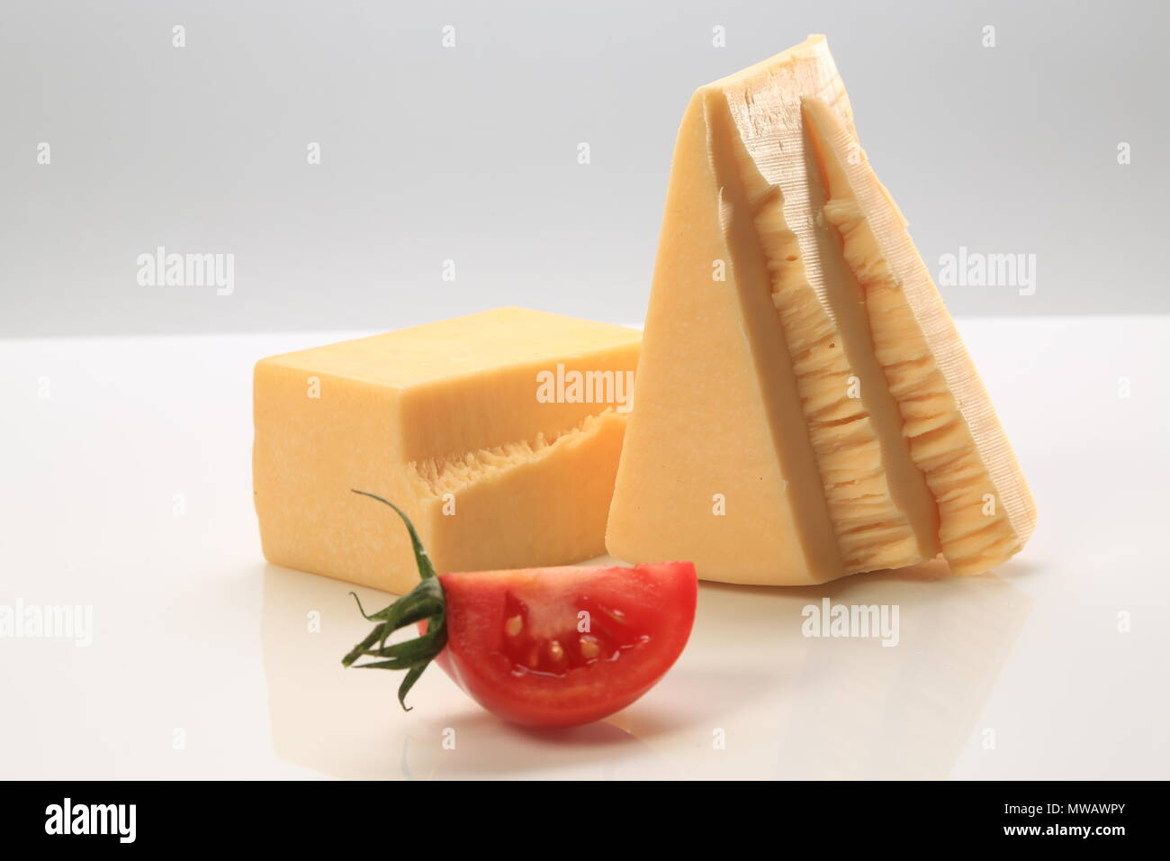 Cheese triangle block hi-res stock photography and images - Alamy