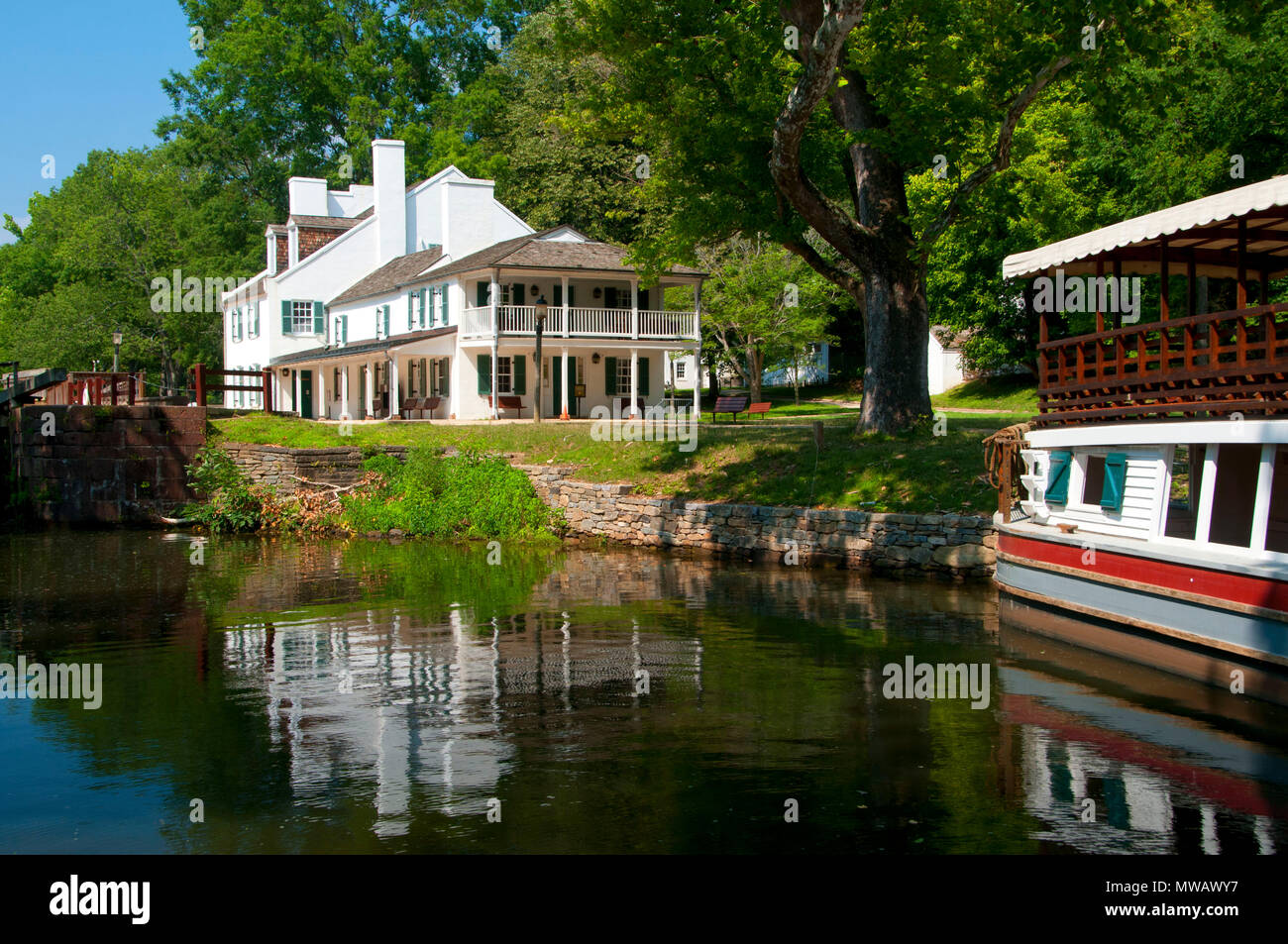 Chesapeake and ohio canal national historic park hi-res stock ...