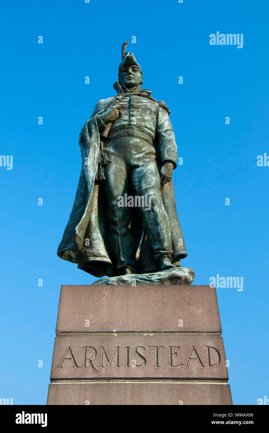 Armistead statue, Fort McHenry National Monument and Historic Shrine ...