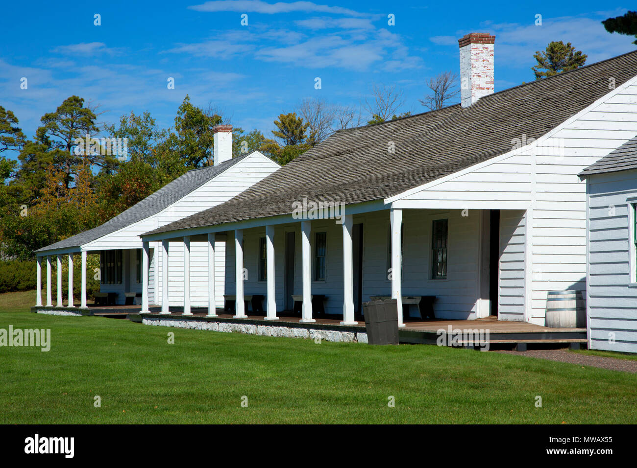 Company Quarters and Hospital, Fort Wilkins Historic State Park ...