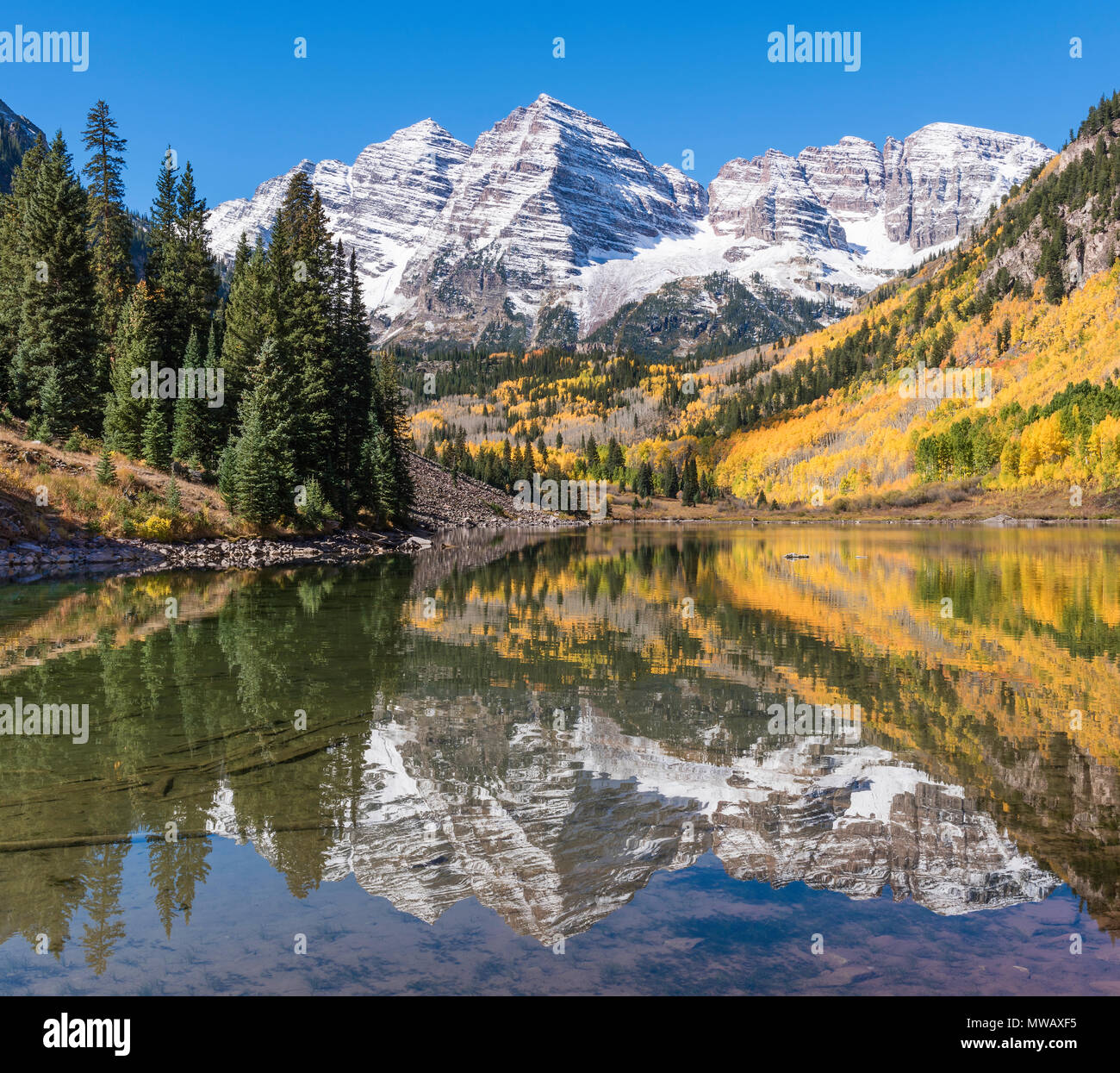 Maroon bells hi-res stock photography and images - Alamy