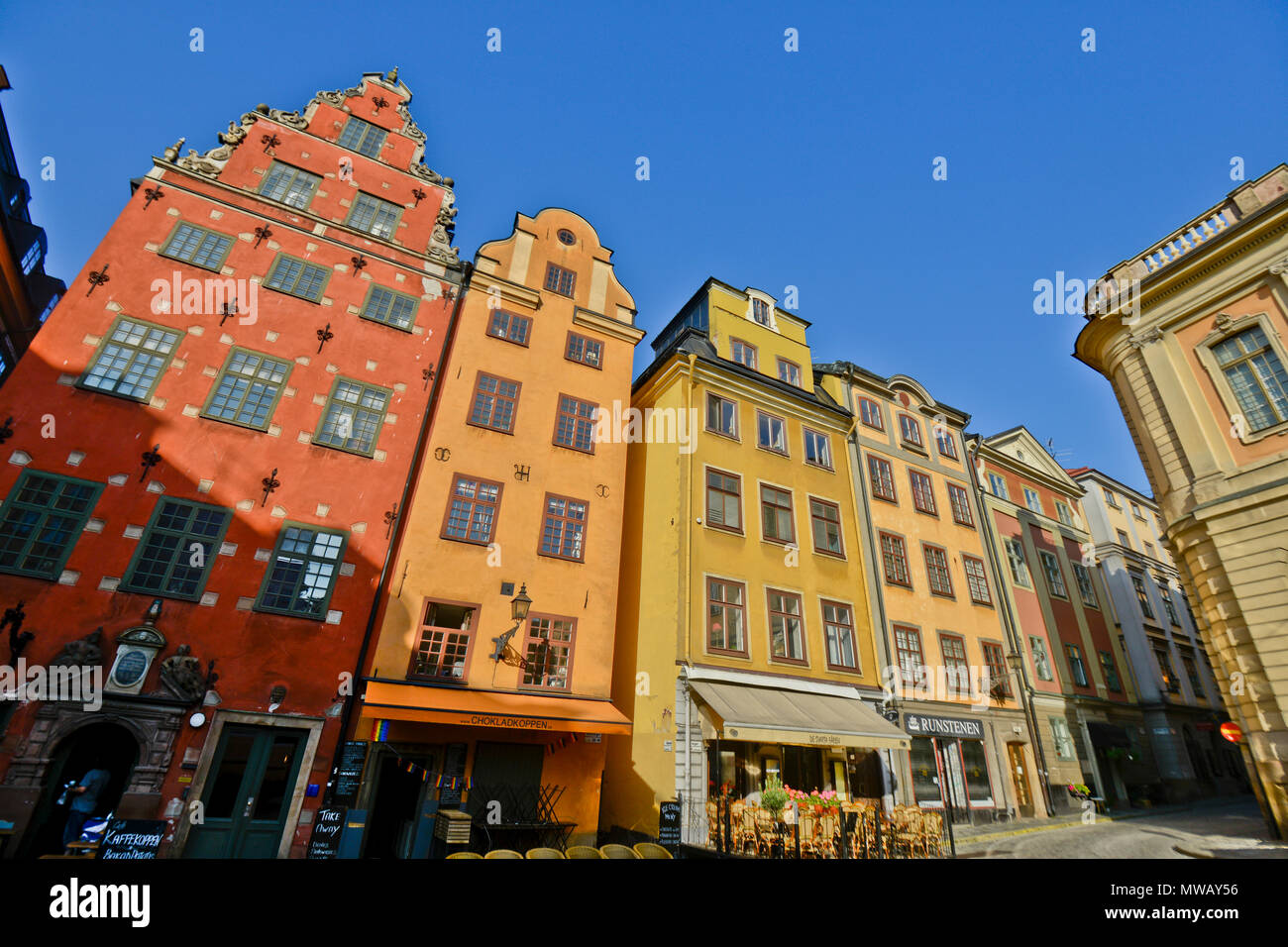 Stockholm: Stortorget square, Gamla Stan Stock Photo - Alamy