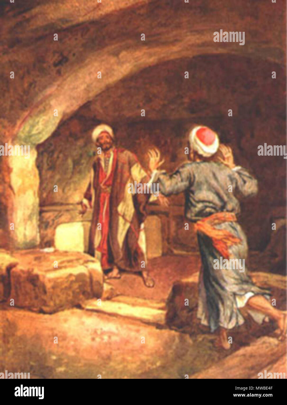 . William Hole's interpretation of the Beloved Disciple joining Peter ...