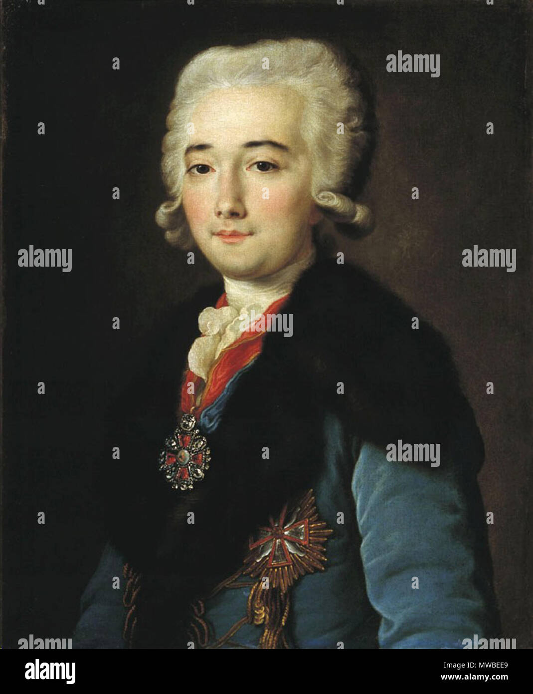 . English: Alexandr Matveevich Dmitriev-Mamonov (1758 - 1803) was a ...