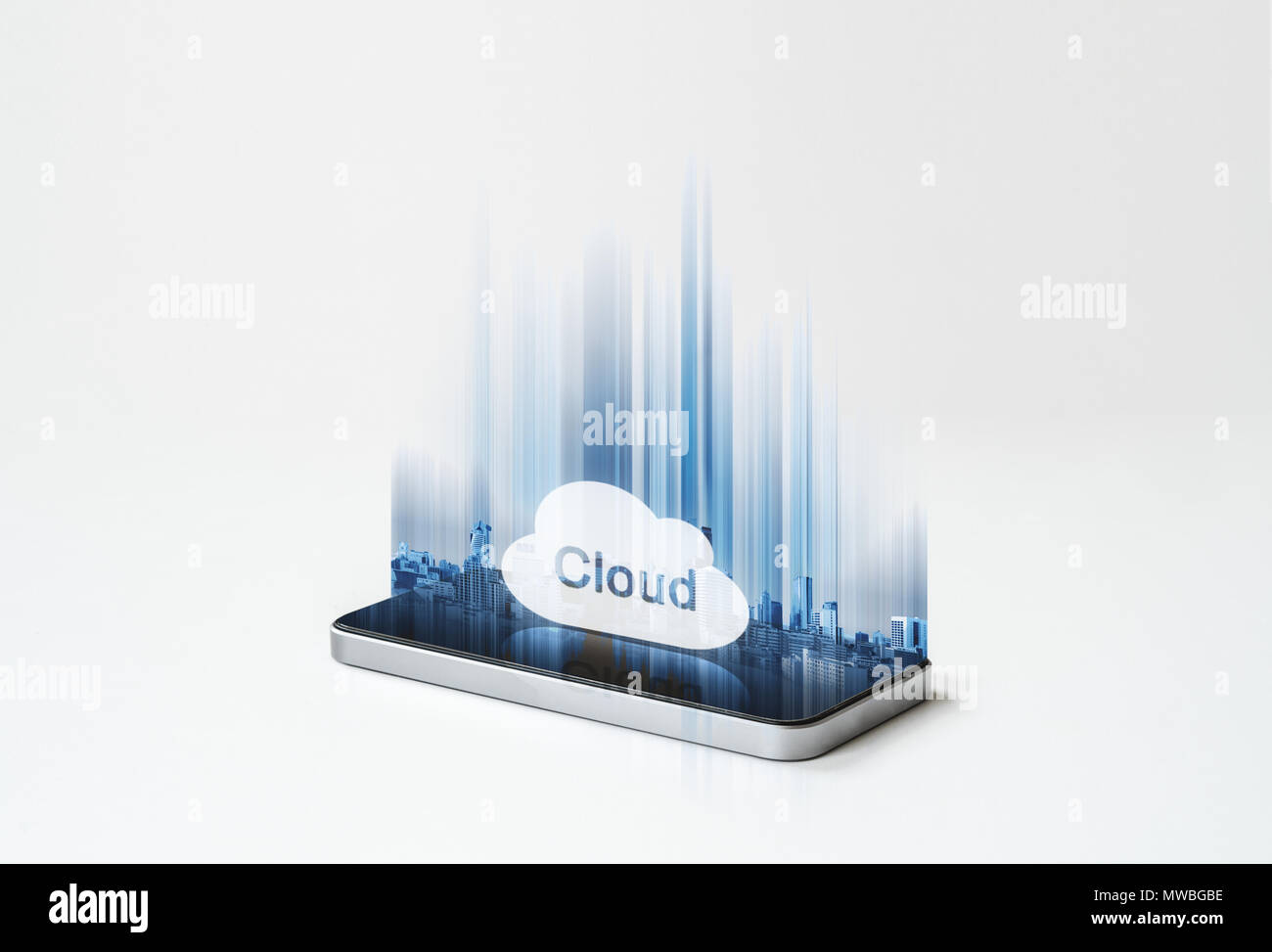 Mobile phone cloud computing. Mobile smart phone and cloud cumputing ...