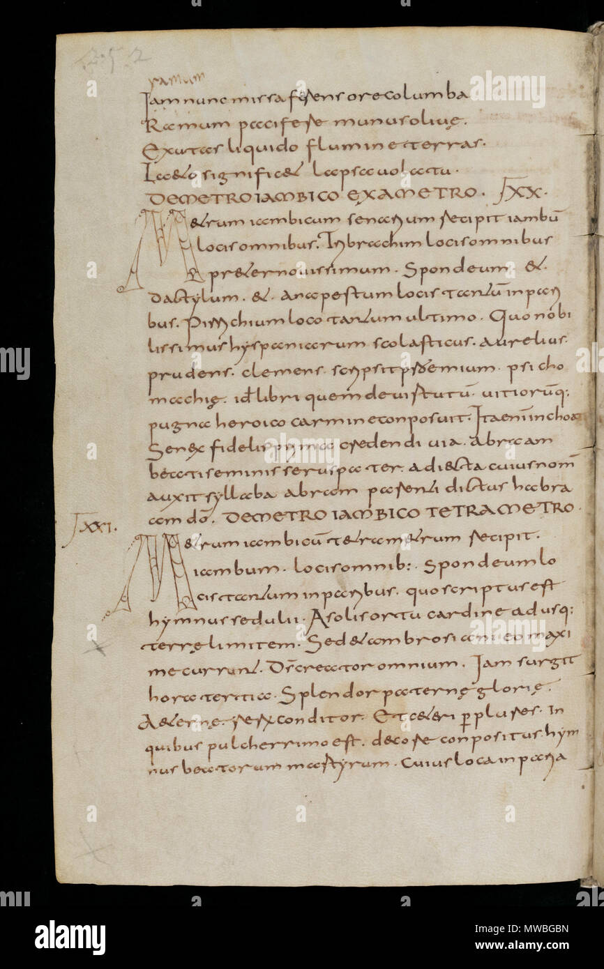 Venerable bede manuscript hi-res stock photography and images - Alamy