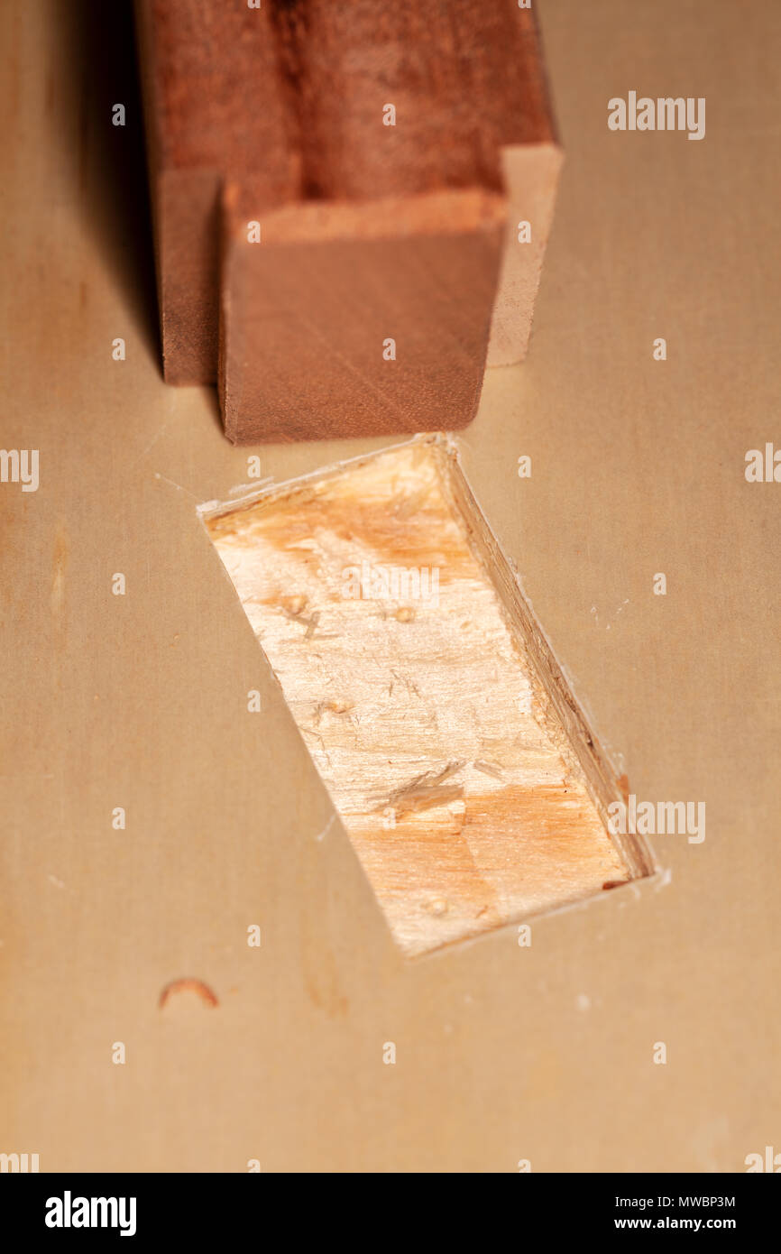 Mortise and tenon joint hi-res stock photography and images - Alamy