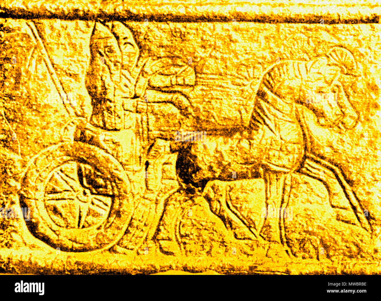 Assyrian war chariot hi-res stock photography and images - Alamy