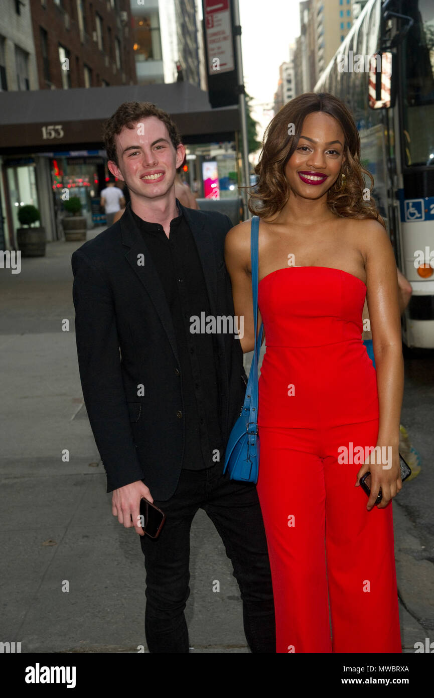 New York, NY - May 29, 2018: Max Mackenzie (L) attends Alexa Ray Joel ...