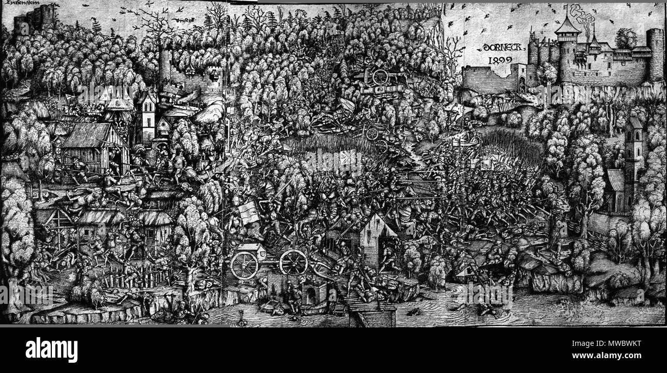 Schlacht von dornach Black and White Stock Photos & Images - Alamy