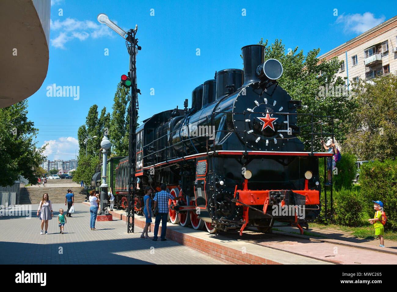 Soviet locomotive hi-res stock photography and images - Alamy