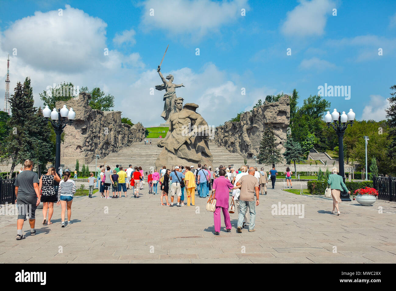 Motherland monument complex hi-res stock photography and images - Alamy