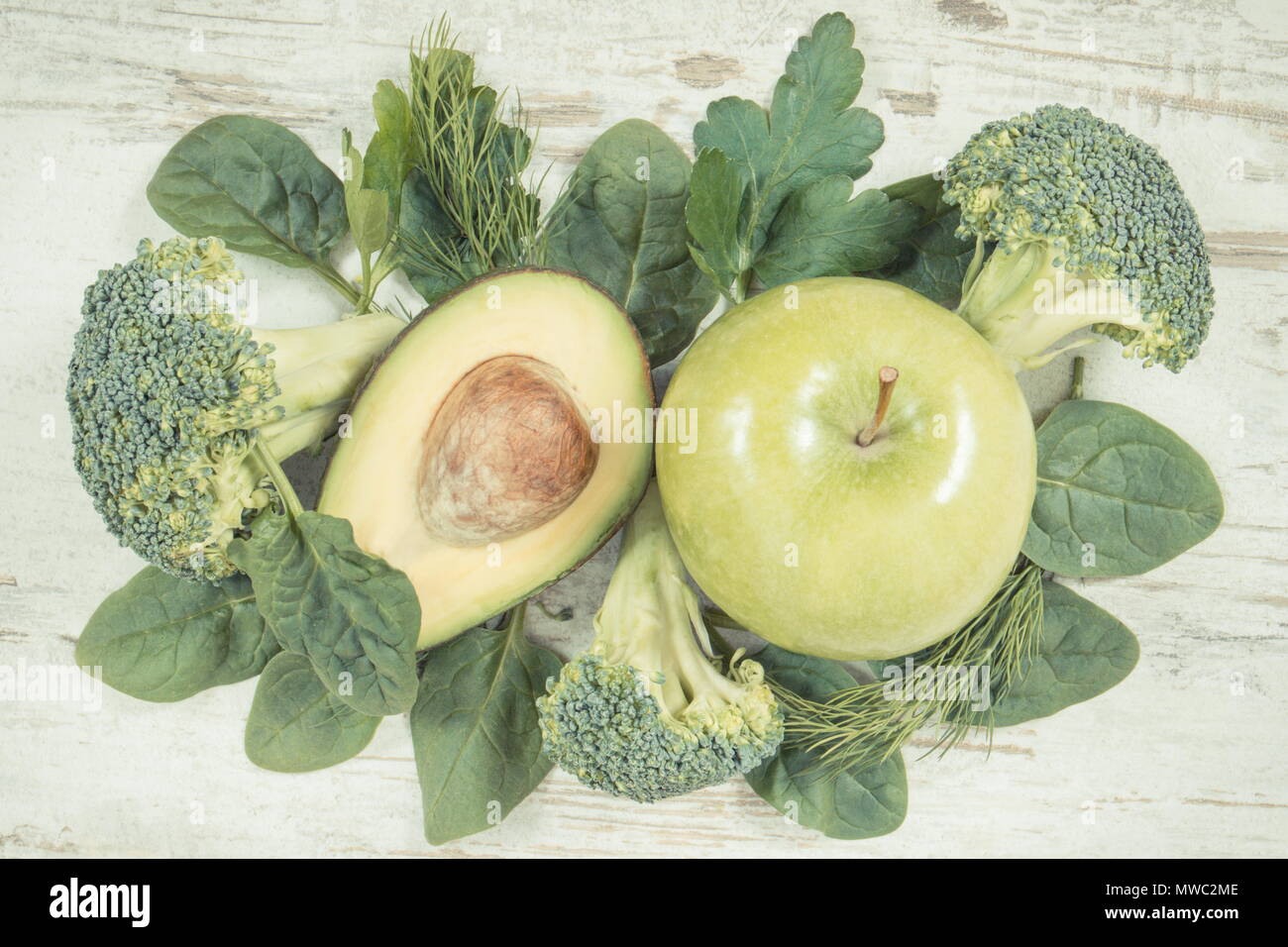 Natural green ingredients or products as source vitamins and minerals ...