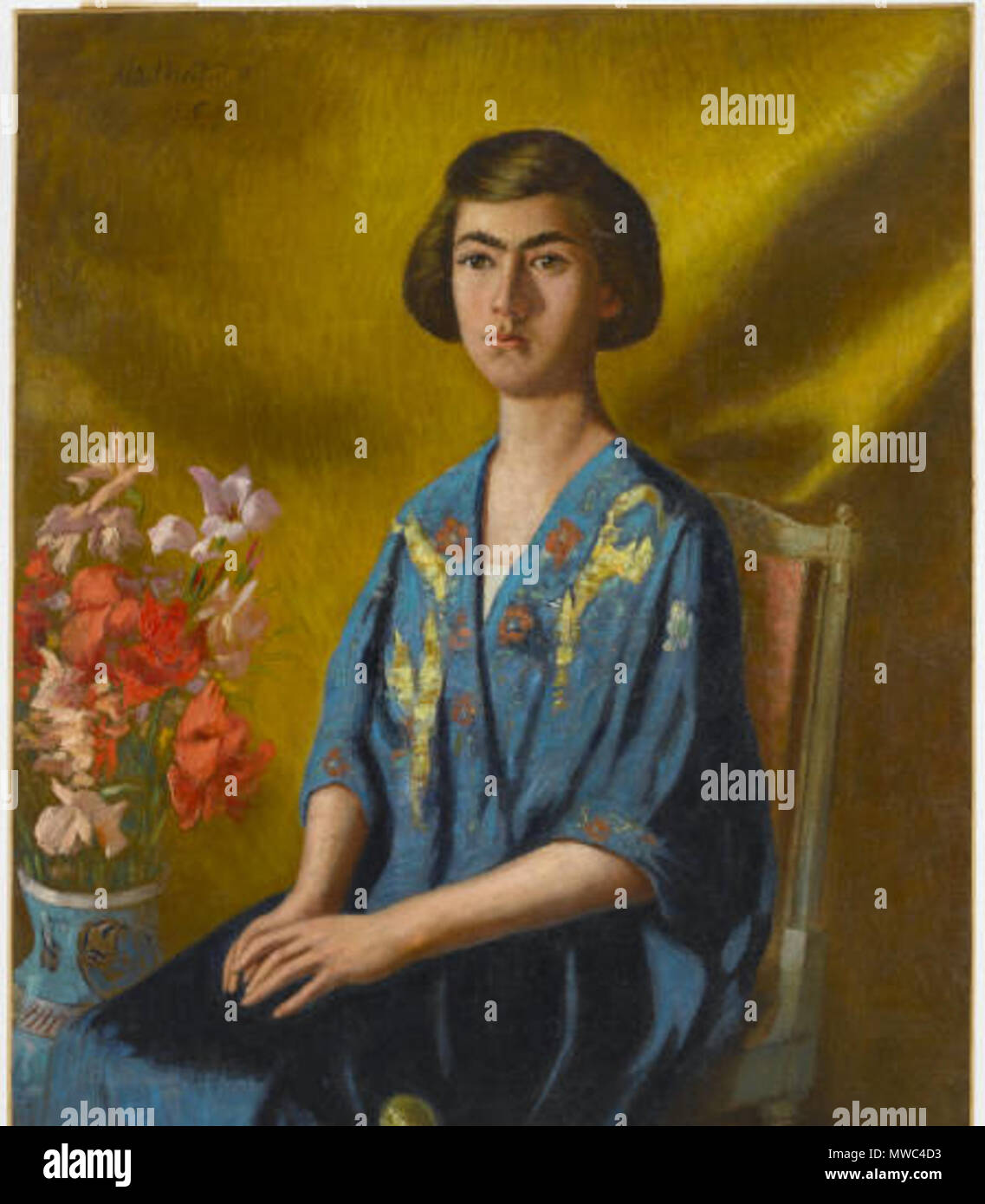 . English: Portrait of princess Hanzade Osmanoğlu, granddaughter of ...