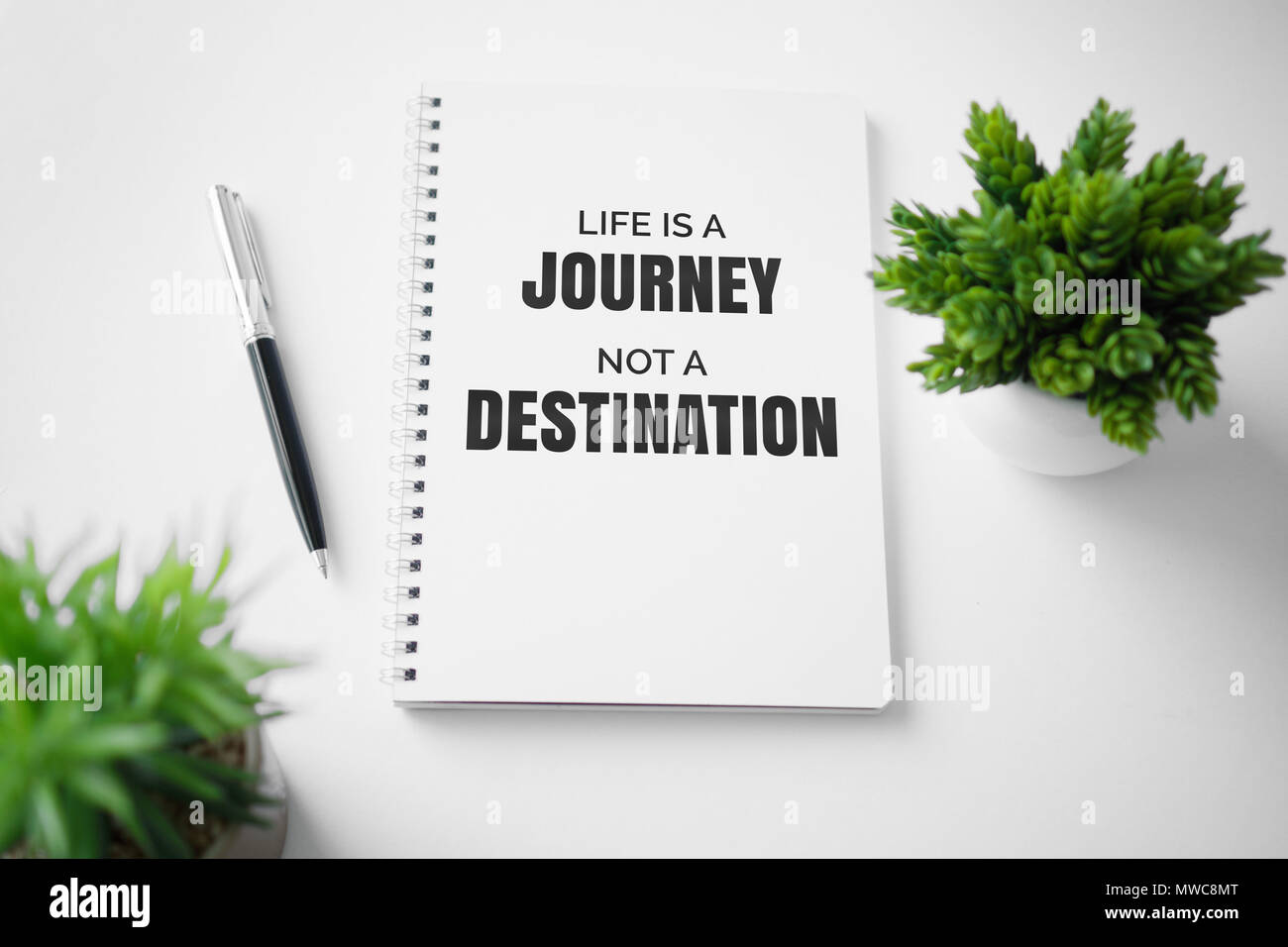 Motivational and inspirational quote. Wisdom quote about life. Notebook ...