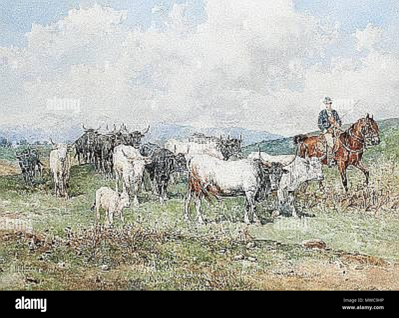 . Cattle and drover . before 1900. Giuseppe Gabani 232 Gabani-giuseppe ...