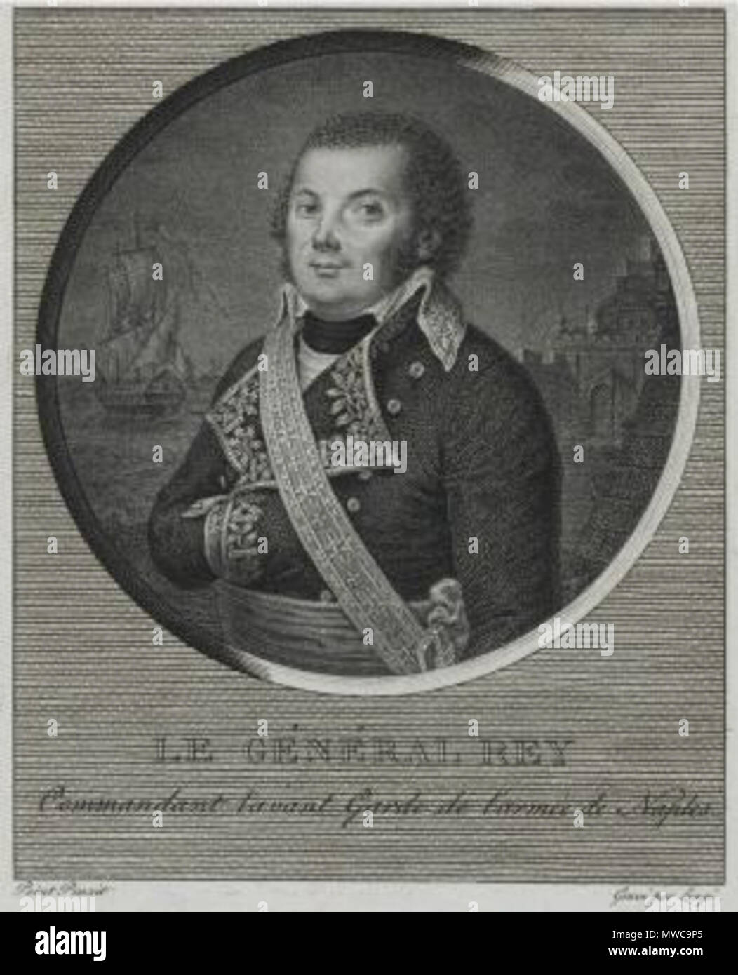 . English: General Gabriel-Venance Rey (1763-1836) is identified as ...