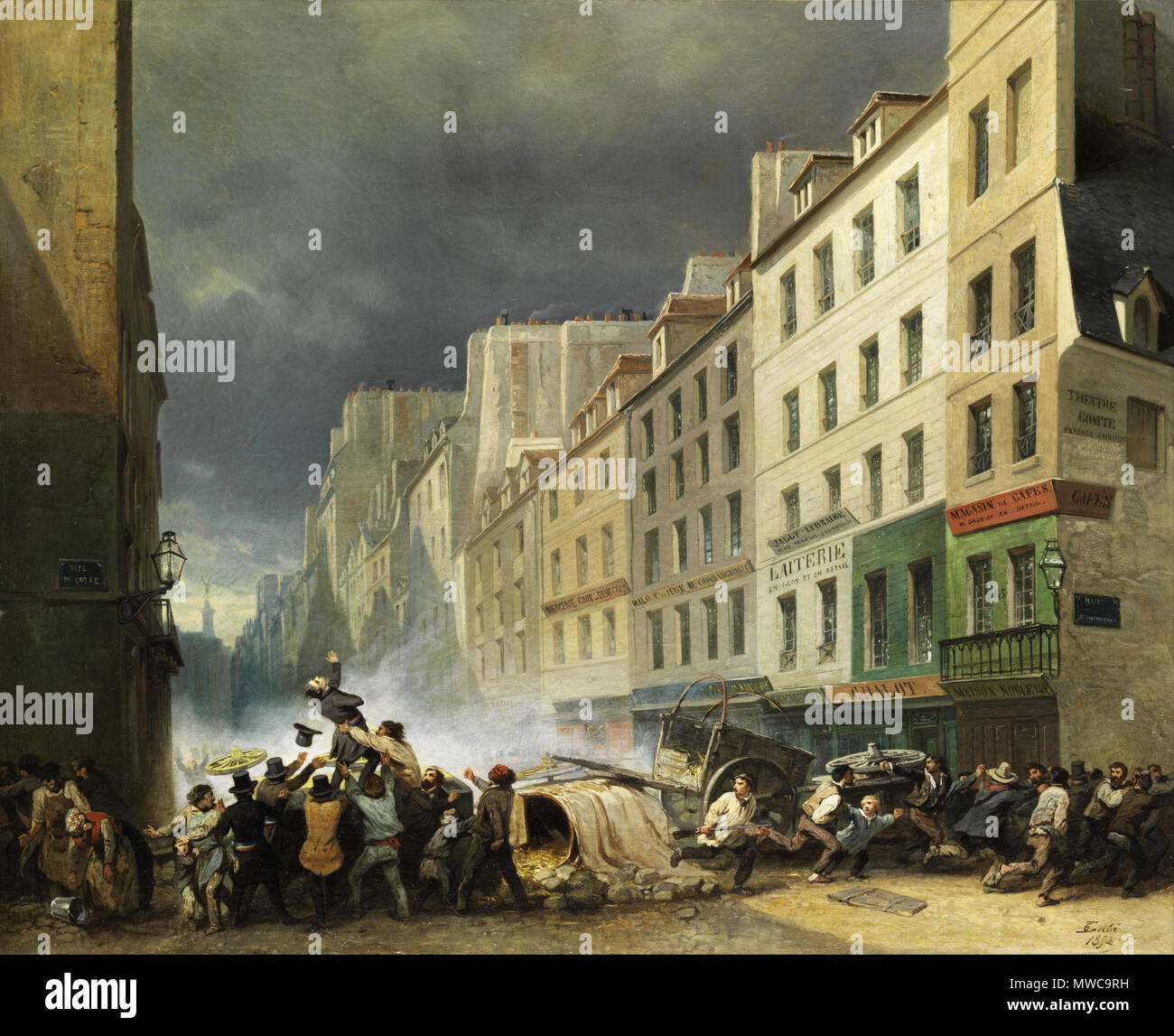 Paris uprising hi-res stock photography and images - Alamy