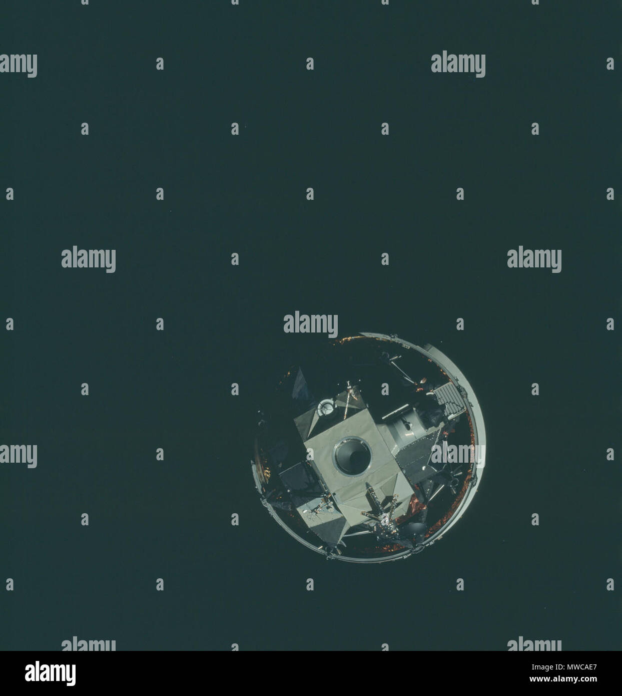 Apollo 13 LM Extraction, Trans-Lunar Coast Stock Photo - Alamy