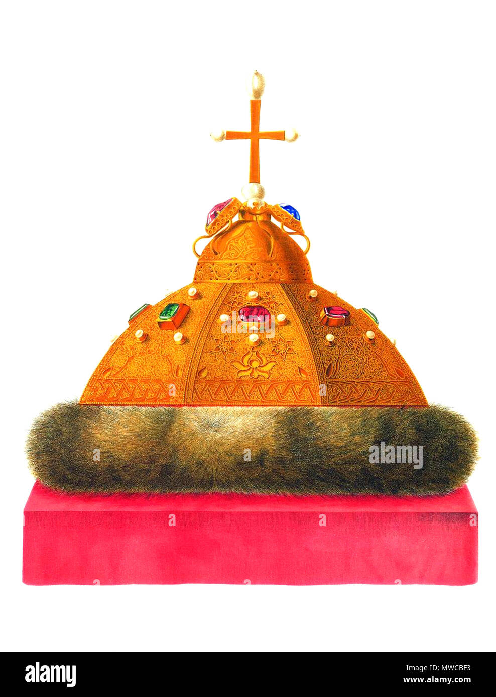 Monomakh’s cap hi-res stock photography and images - Alamy