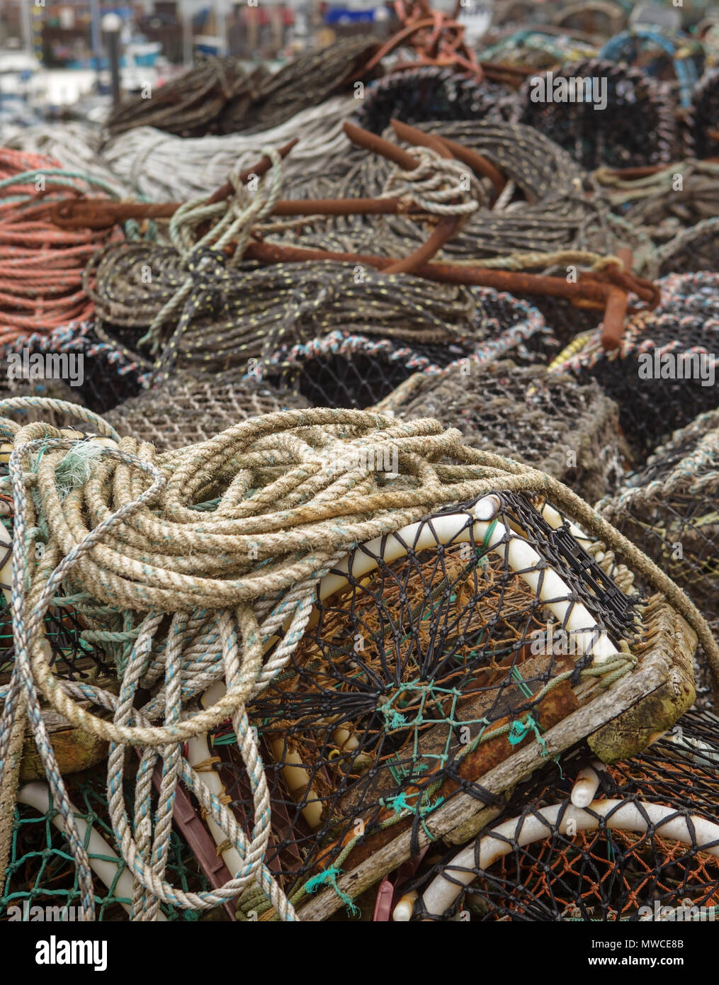 background image of lobster net Stock Photo - Alamy