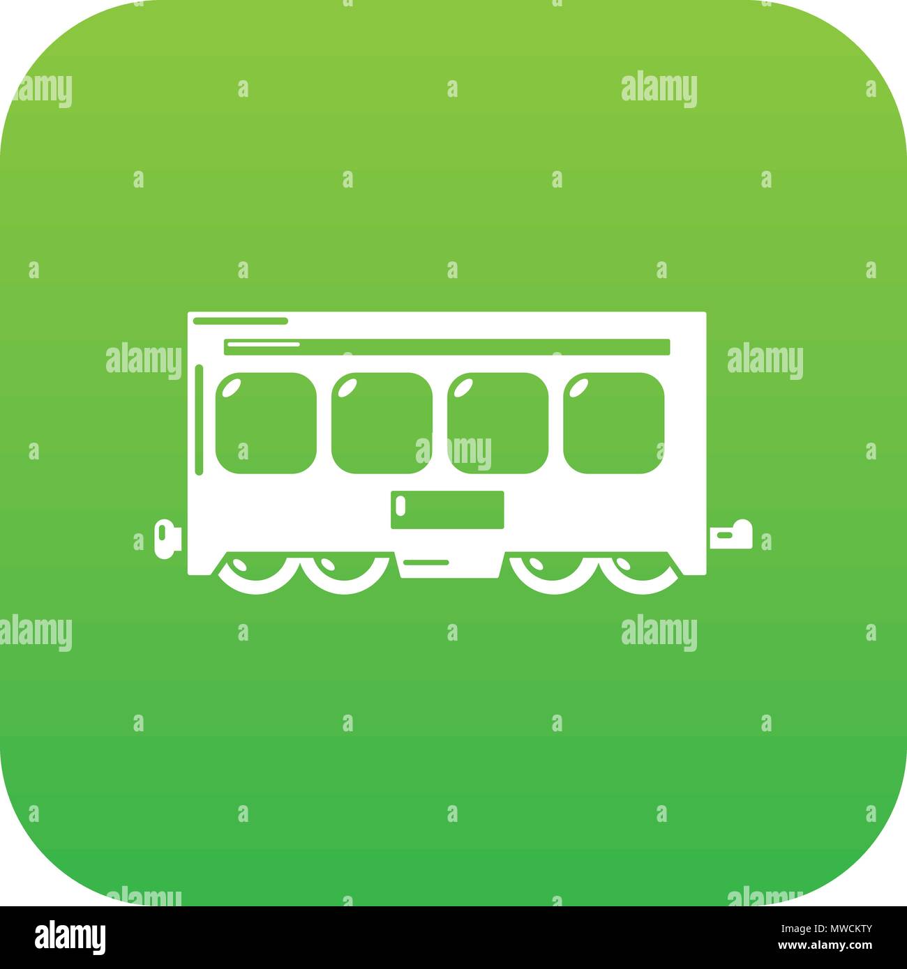 Fast train icon green vector Stock Vector Image & Art - Alamy
