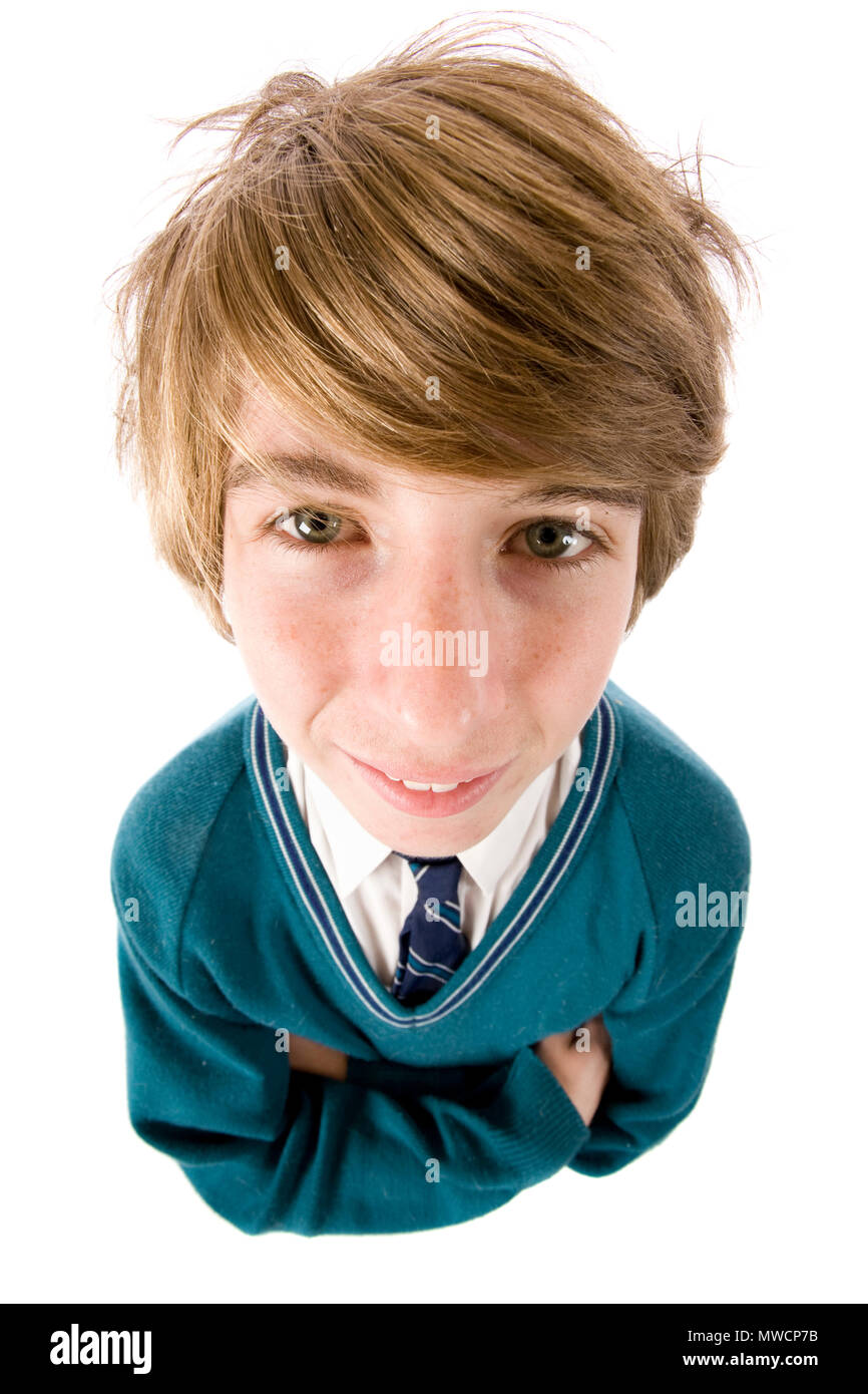 High school student uniform Cut Out Stock Images & Pictures - Alamy