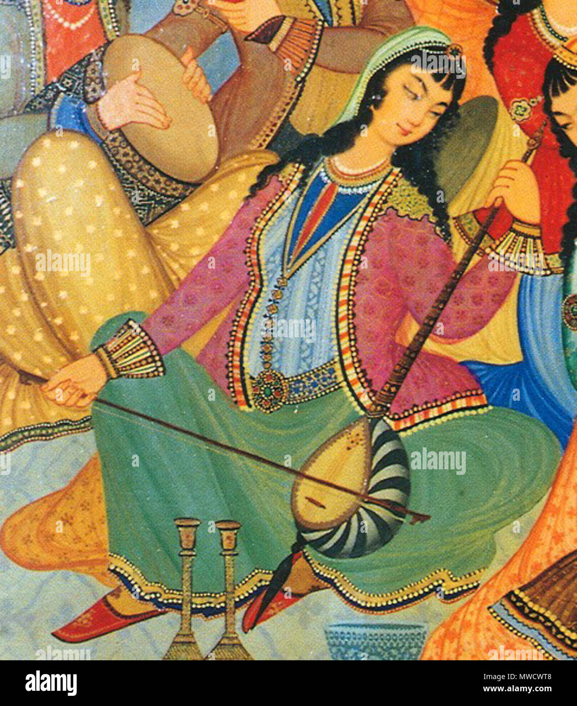 267 Hasht-Behesht Palace kamancheh Stock Photo - Alamy