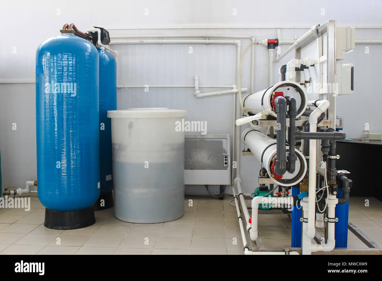 Reverse osmosis system - installation of industrial membrane devices to ...