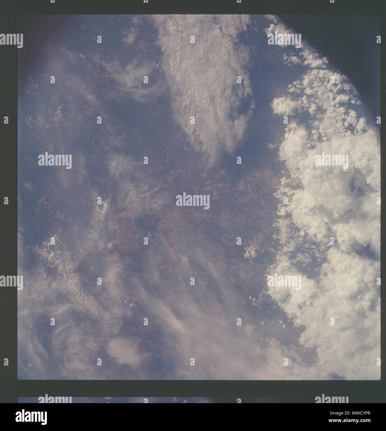 Apollo 9 Earth orbit Stock Photo - Alamy