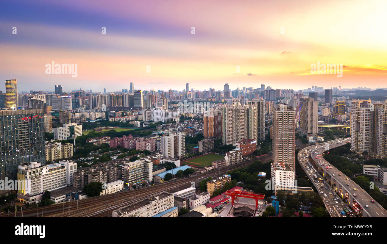 Guangzhou City scenery in Guangdong Province Stock Photo - Alamy