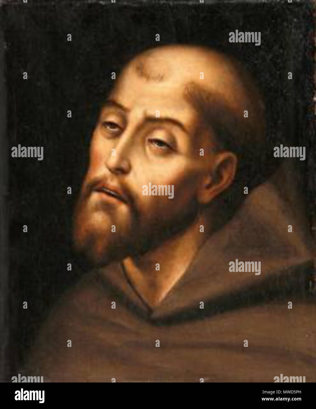 . English: Portrait of a Franciscan friar, by Nicolau Factor, Valencia ...