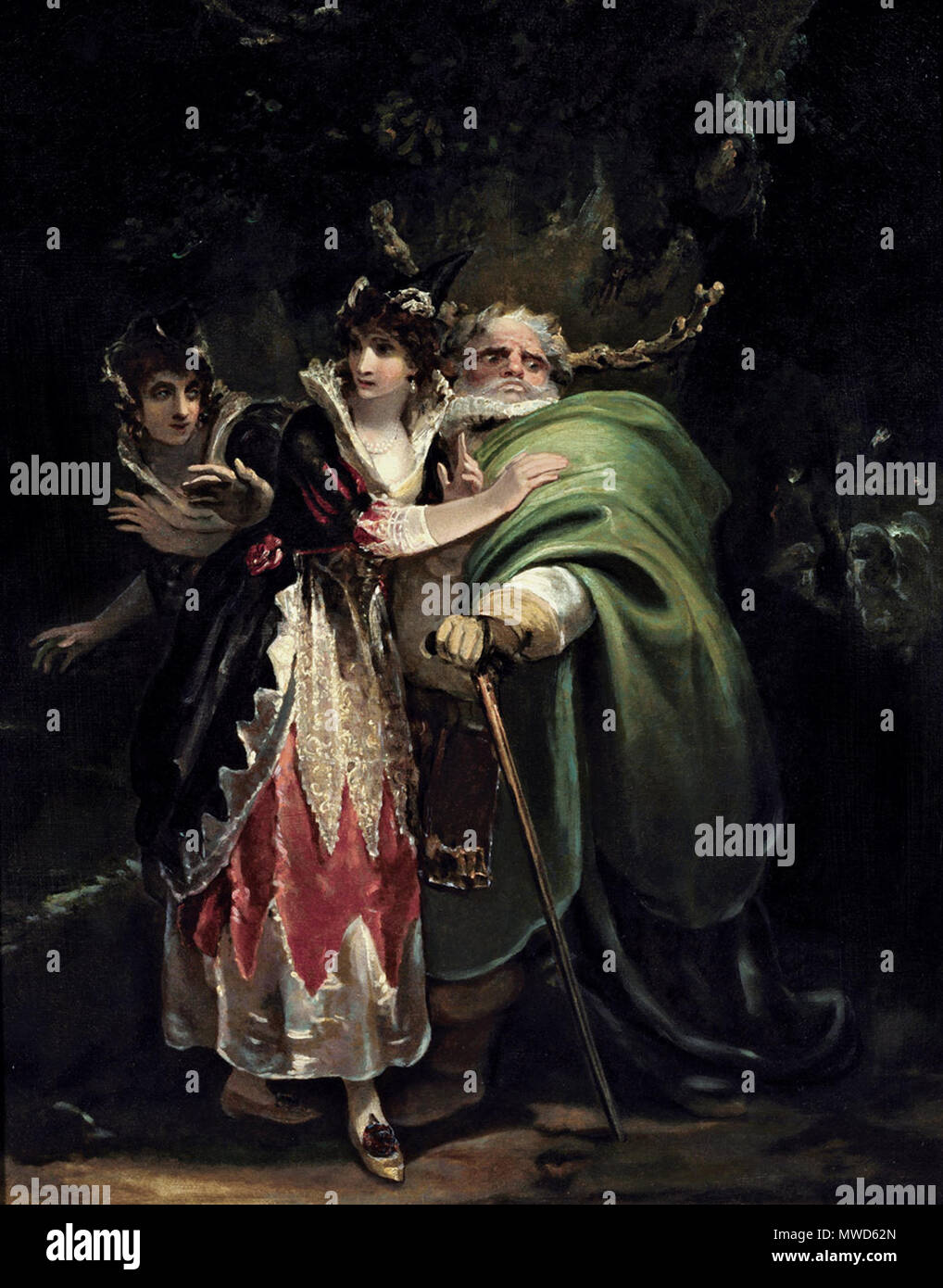 Shakespeare play painting falstaff hi-res stock photography and images ...
