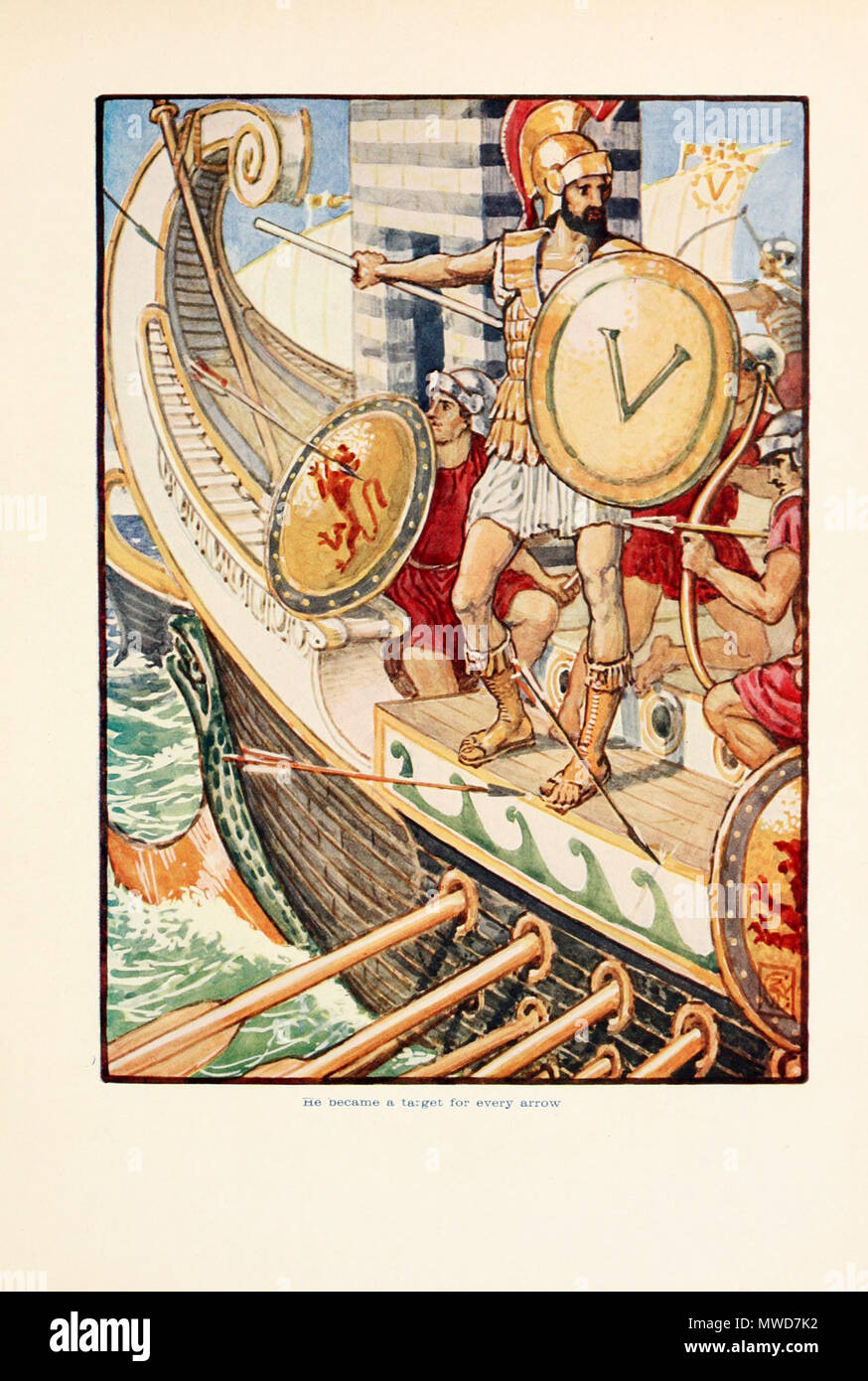 . English: These stories from the history of ancient Greece begin with ...