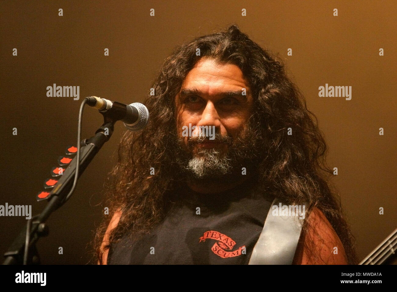 Slayer performing at the Exit festival 2005, Novi-Sad, Serbia Stock ...