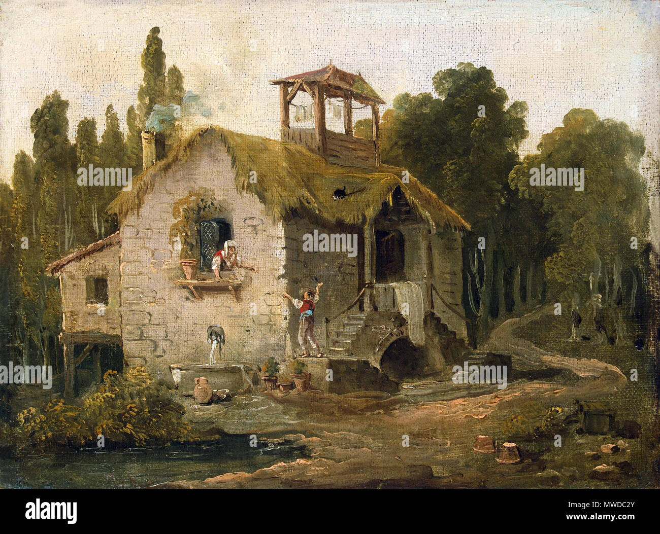 . Cottage in the Forest . between 1796 and 1797 286 Hubert Robert ...
