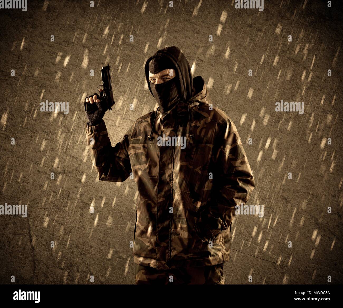 Heavily armed man hi-res stock photography and images - Alamy