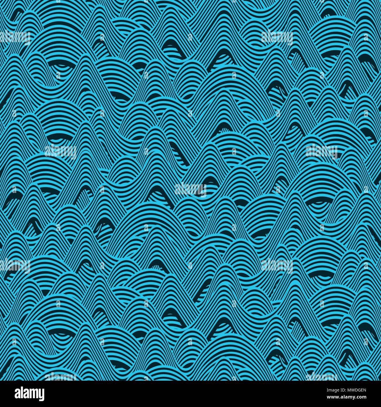 Blue cloth texture wall Stock Vector Images - Alamy