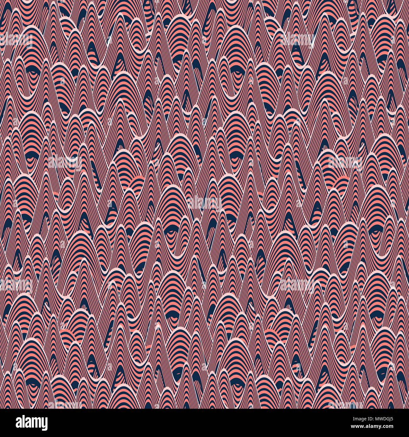 Continuous lines curves Stock Vector Images - Alamy