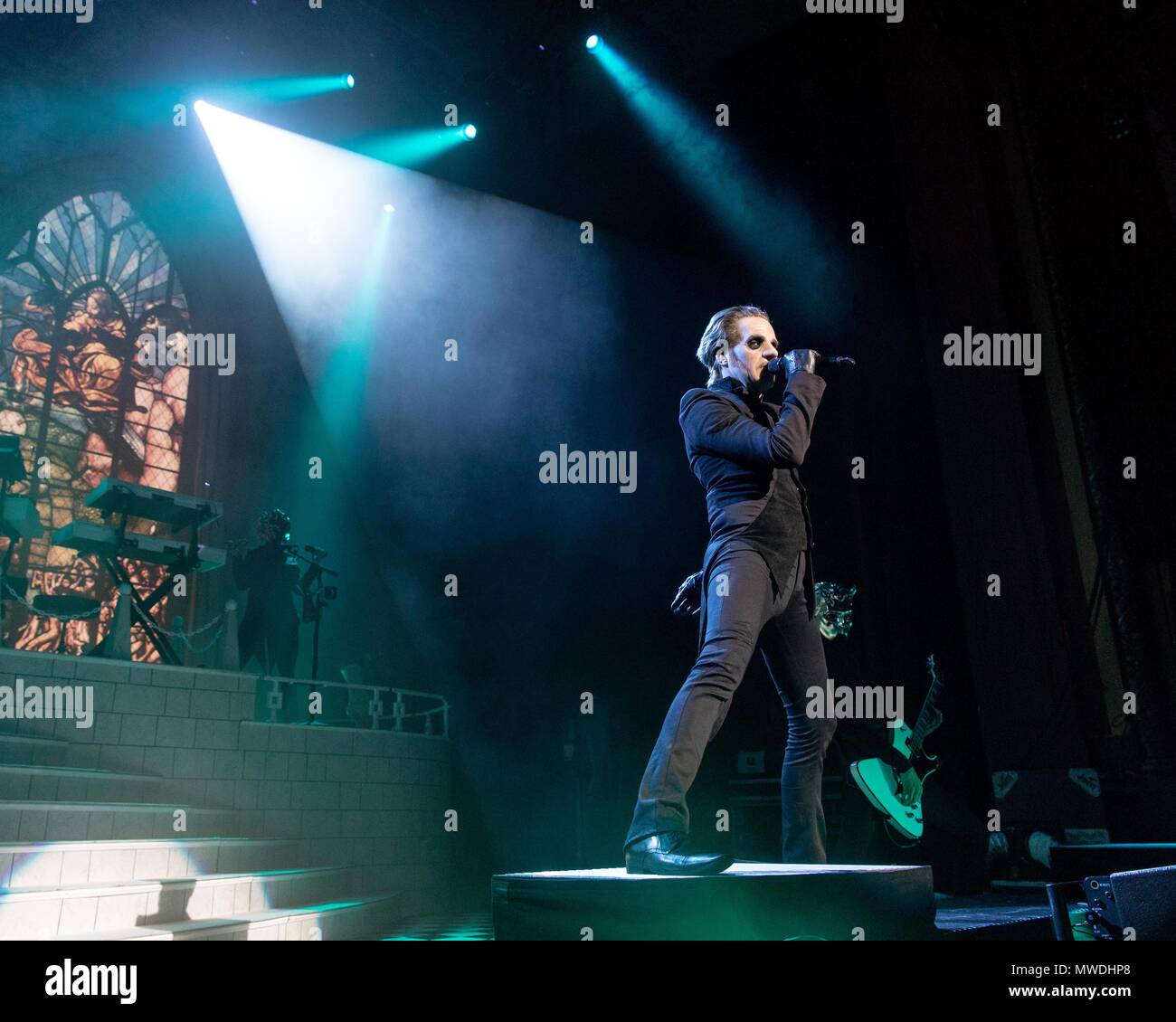 Milwaukee, Wisconsin, USA. 31st May, 2018. NAMELESS GHOULS and singer ...