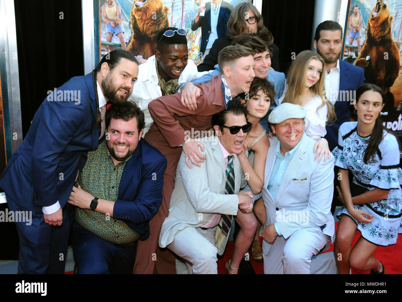 LOS ANGELES, CA - MAY 31: (L-R) Actors Chris Pontius, Joshua Hoover ...
