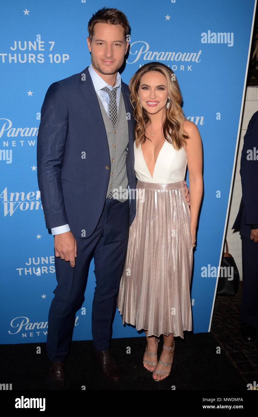 Justin Hartley, Chrishell Stause at arrivals for Paramount Network’s ...