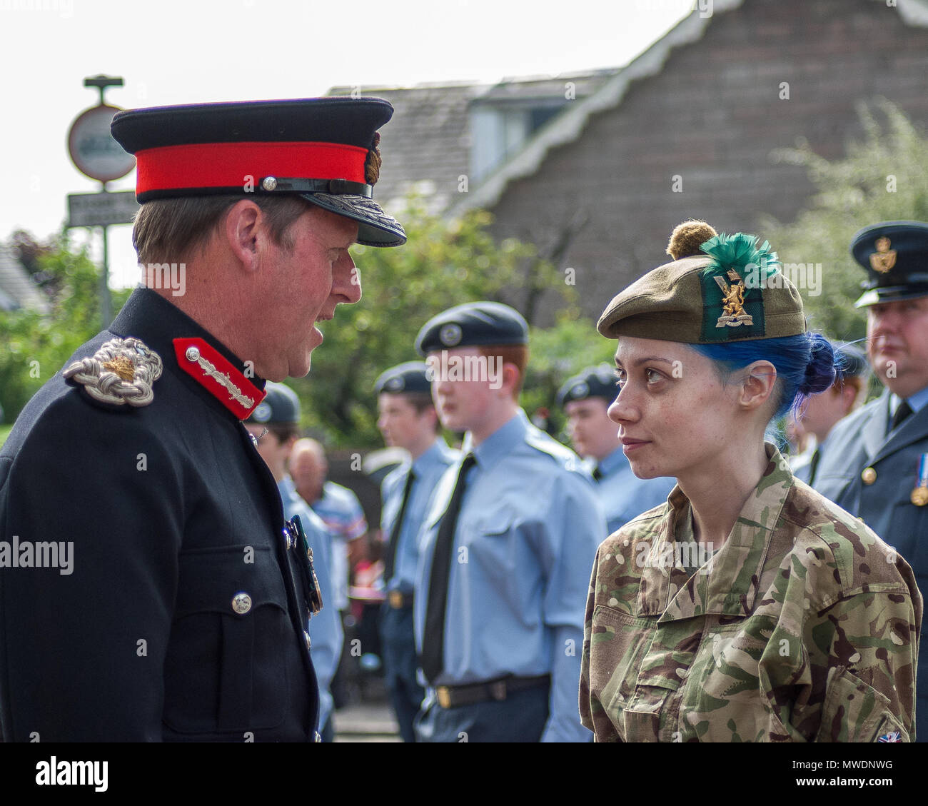 British army ww1 parade hi-res stock photography and images - Alamy