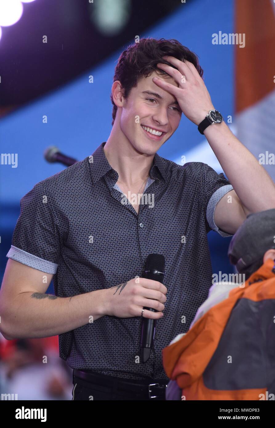 New York, NY, USA. 1st June, 2018. Shawn Mendes on stage for Shawn ...