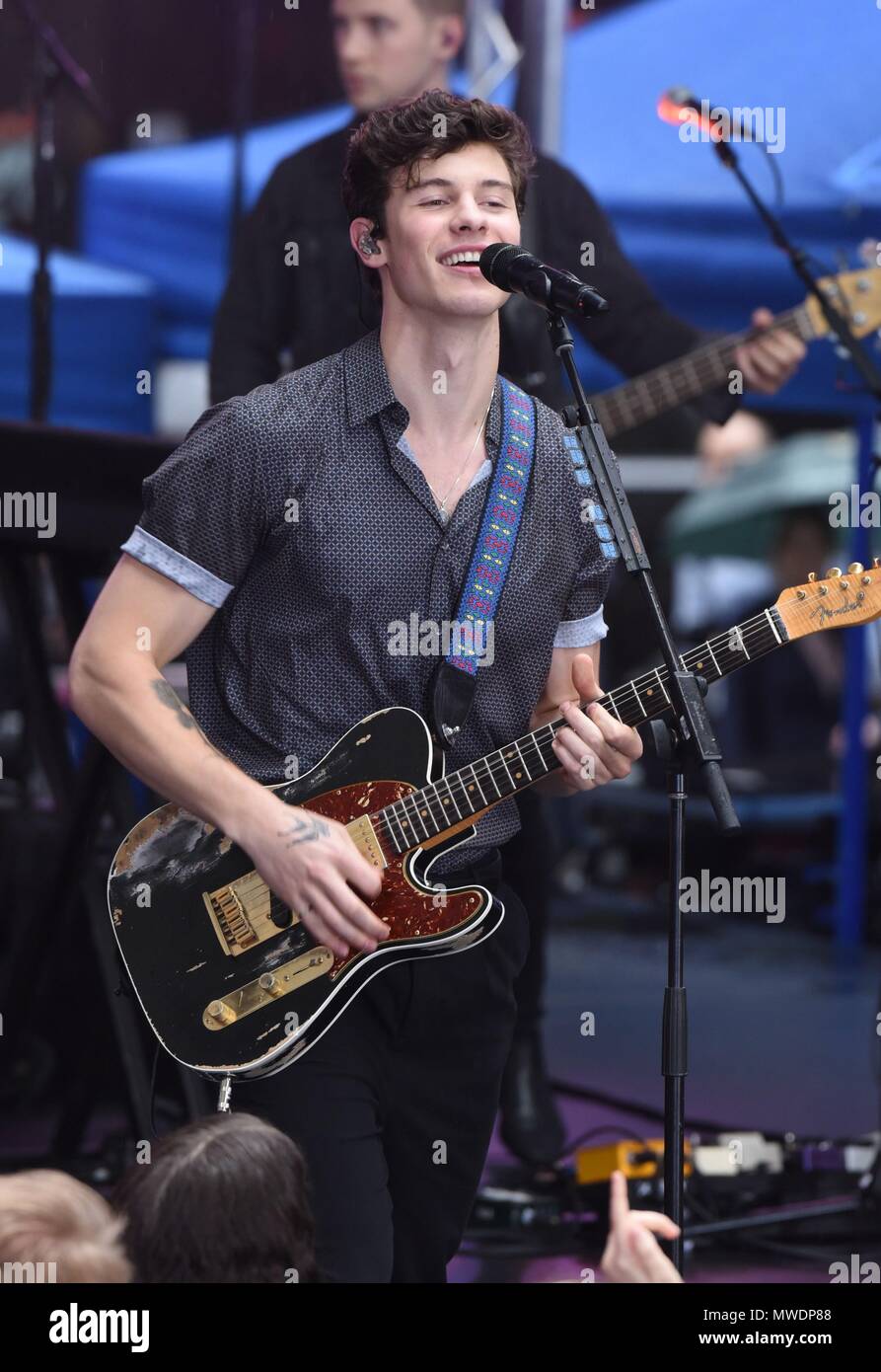 New York, NY, USA. 1st June, 2018. Shawn Mendes on stage for Shawn ...