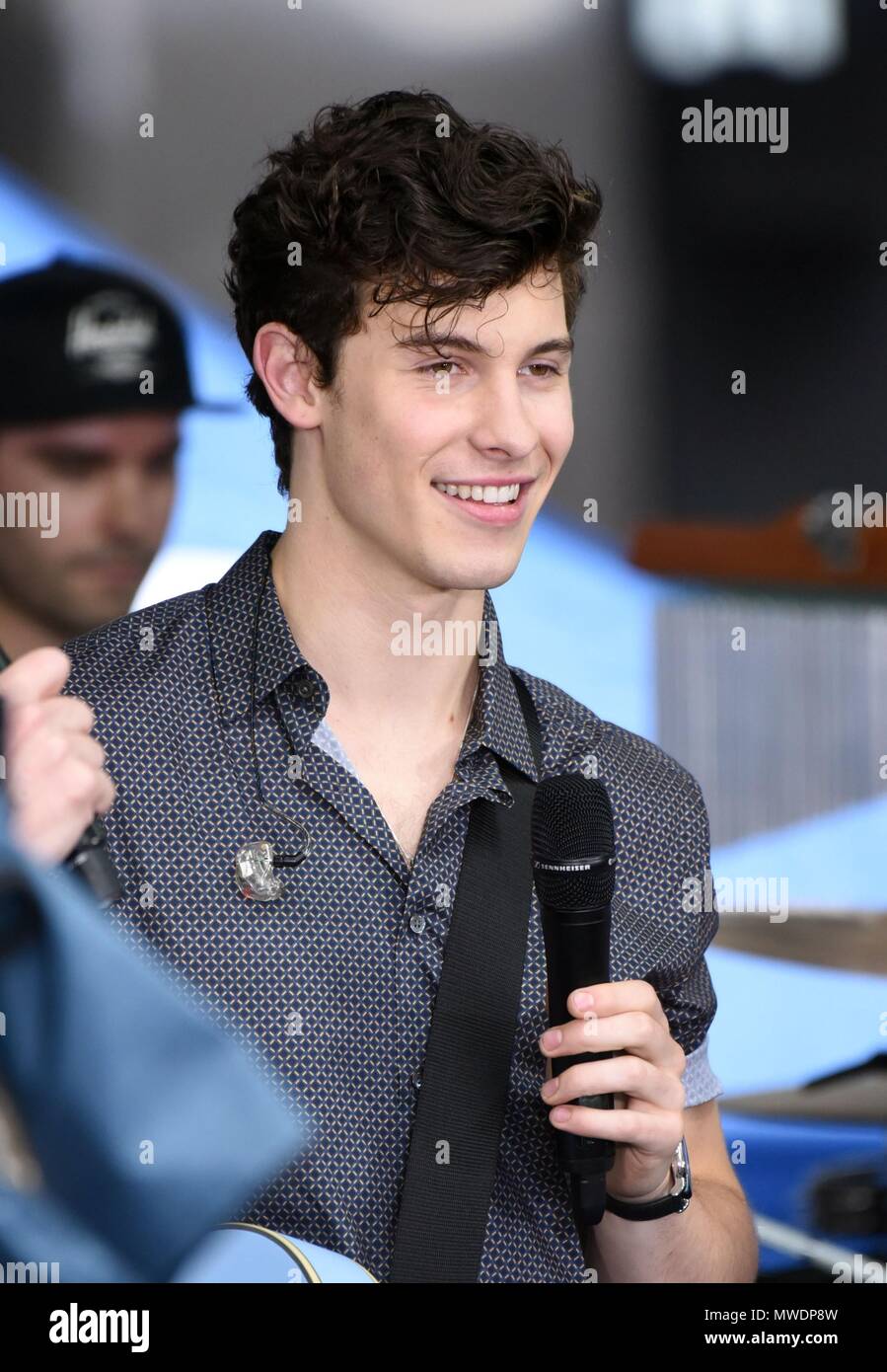 New York, NY, USA. 1st June, 2018. Shawn Mendes on stage for Shawn ... New York, NY, USA. 1st June, 2018. Shawn Mendes on stage for Shawn ...