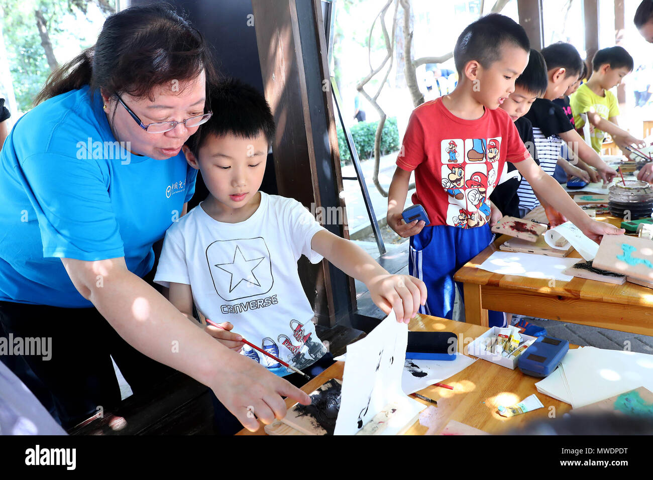 Handicraft activities hi-res stock photography and images - Alamy
