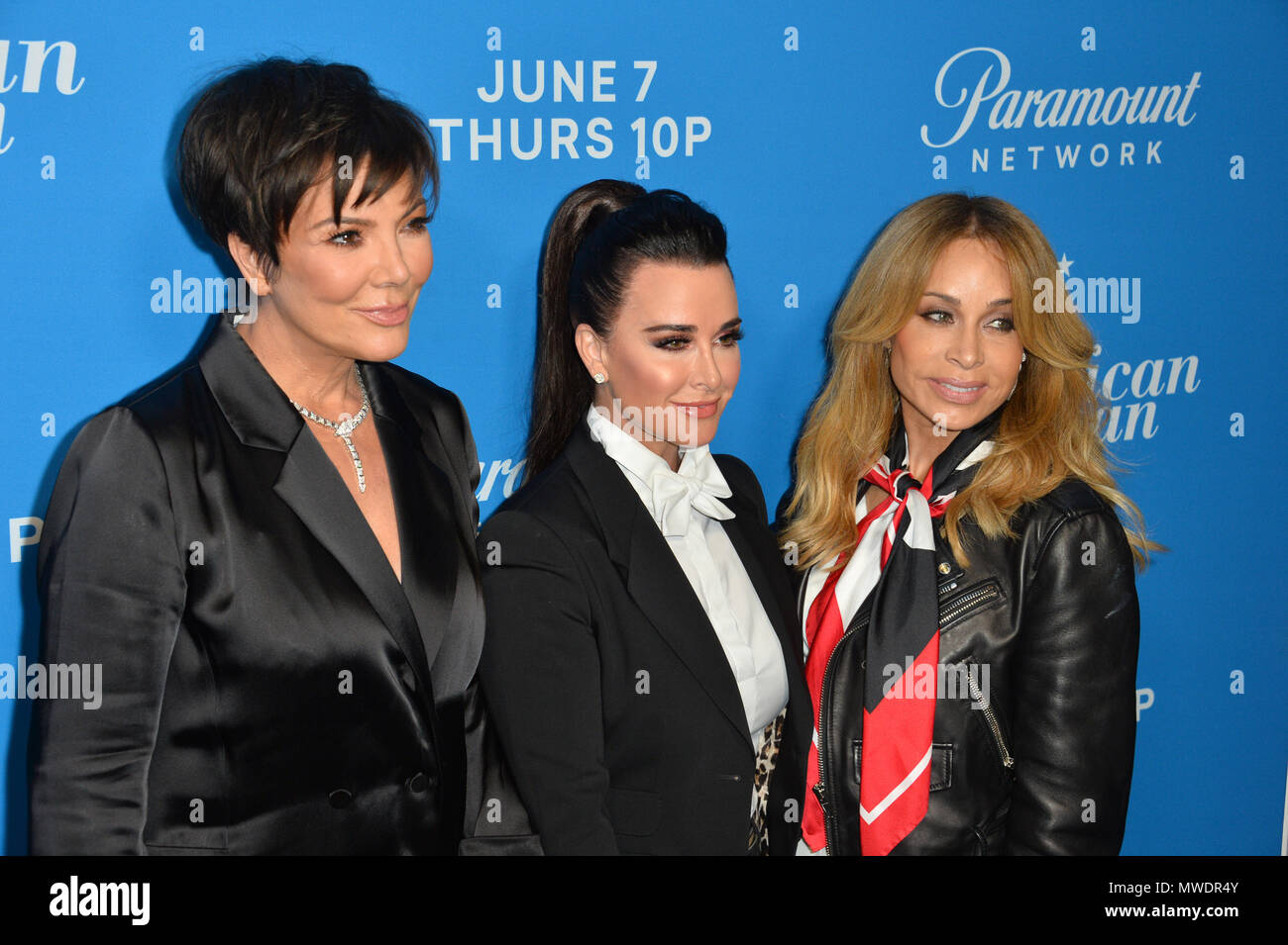 Los Angeles, USA. 31st May, 2018. Kris Jenner, Kyle Richard & Faye ...